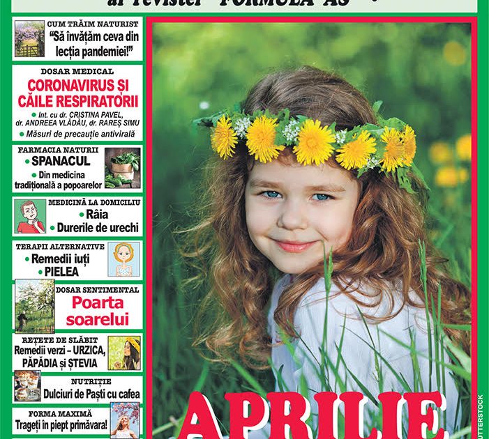 ASUL VERDE pe luna Aprilie 2020 - Formula AS