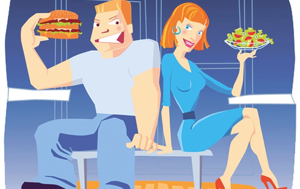 Doi pe un balansoar - Alimente acide și bazice - Formula AS