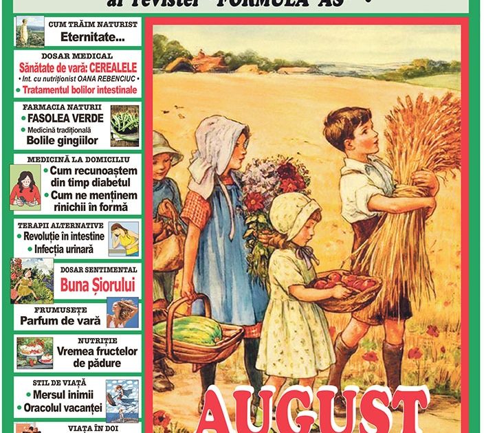 A apărut Asul Verde pe luna AUGUST! - Formula AS
